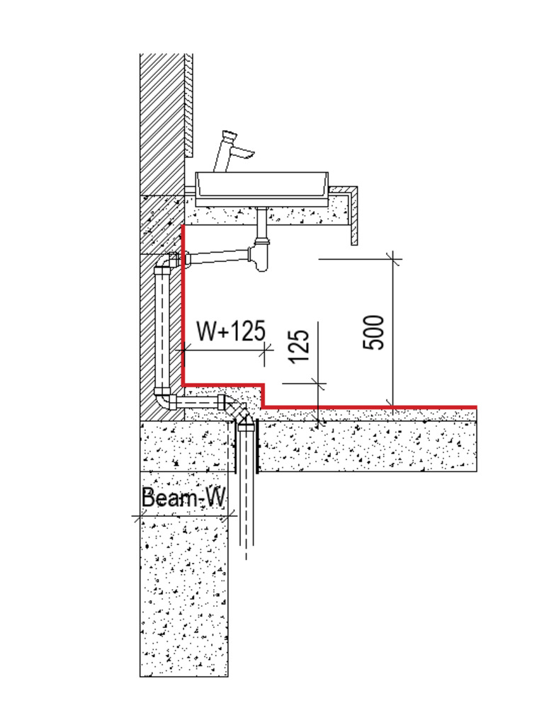 Beam Obstruction Basin and Urinal | PDF