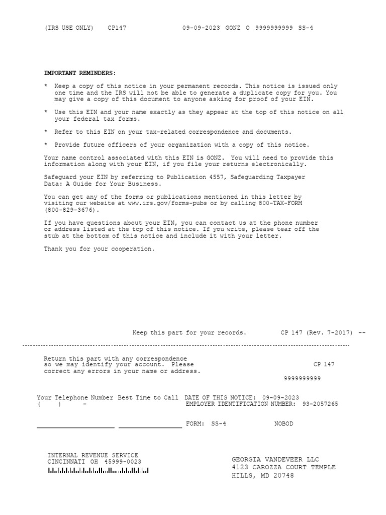 08 Georgia Vandeveer LLC | PDF