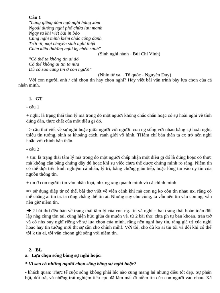 luyện đề llvh | PDF