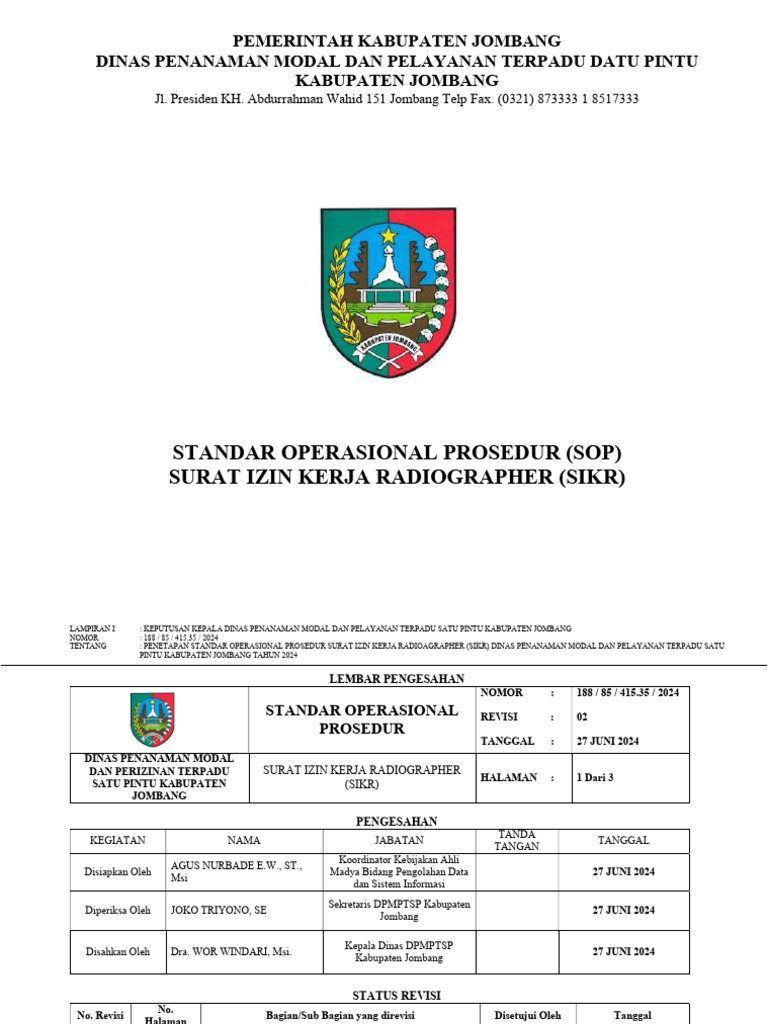 Sop 1 Sampling | PDF