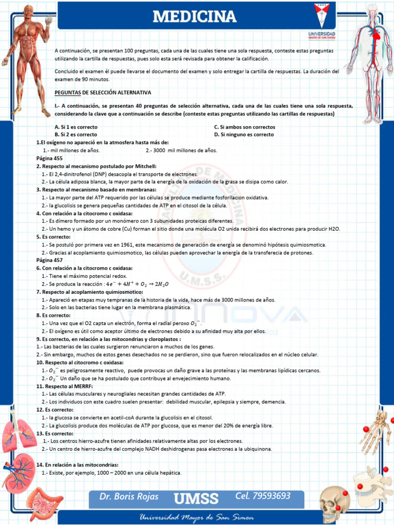 Cel. 79593693 Dr. Boris Rojas | PDF