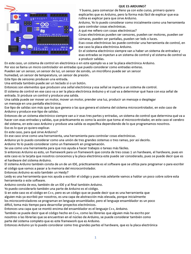 Que Es Arduino | PDF Que Es Arduino | PDF