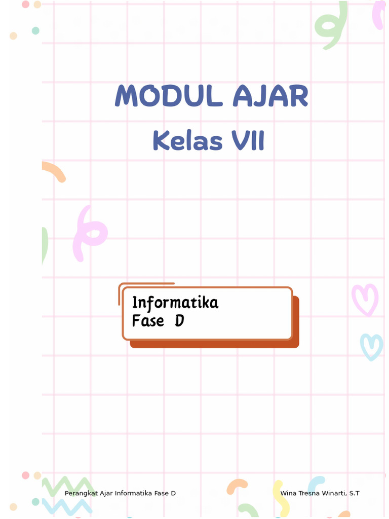 Modul Ajar 6 Kls 7 TP 24 25 | PDF