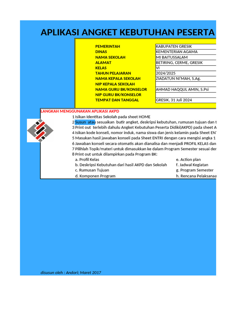 Aplikasi Akpd. BK | PDF