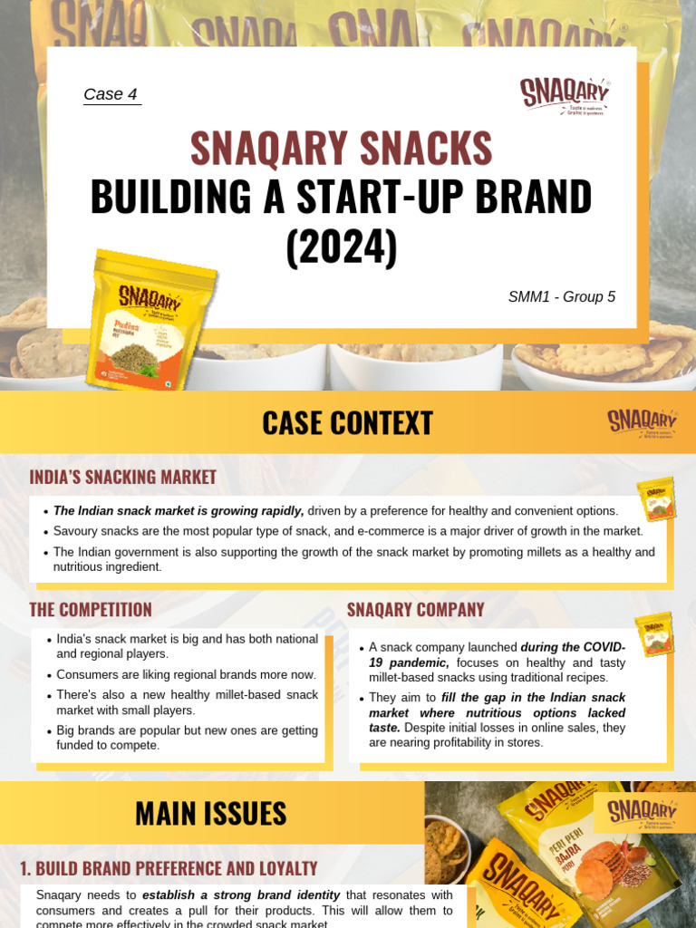 Snaqary Snack Case Study | PDF