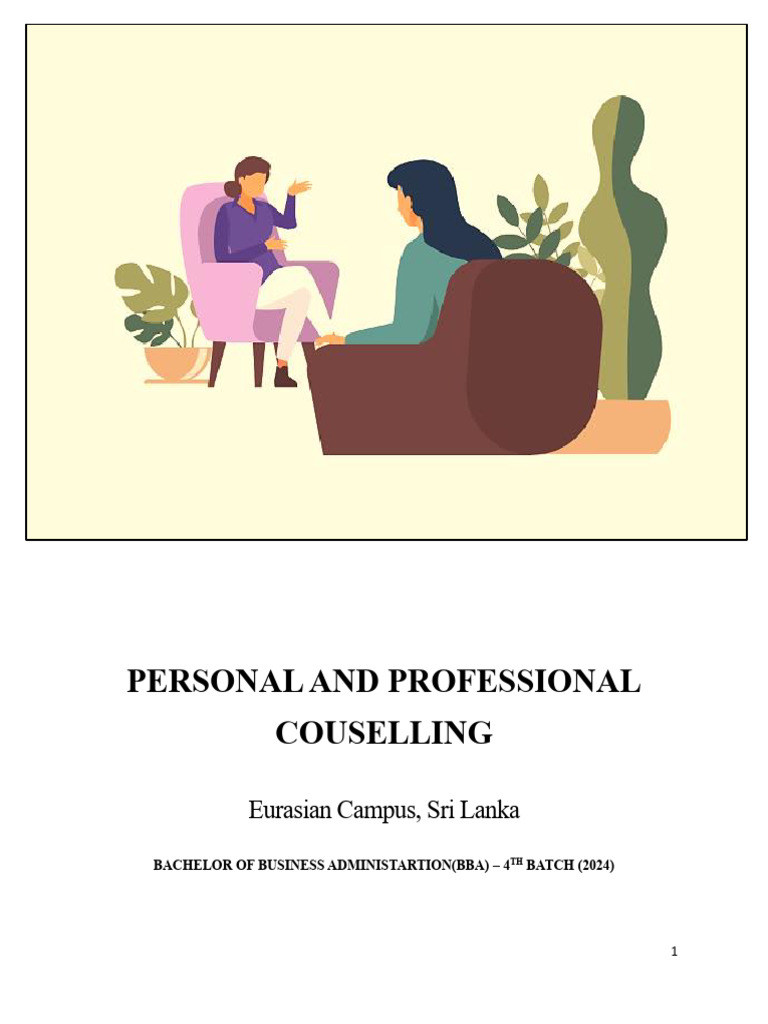 Counselling Skills | PDF