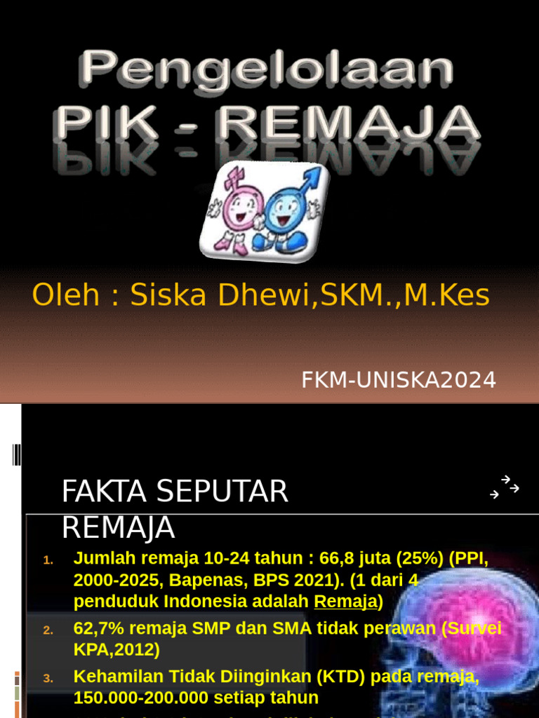 Pengelolaan PIK KRR | PDF