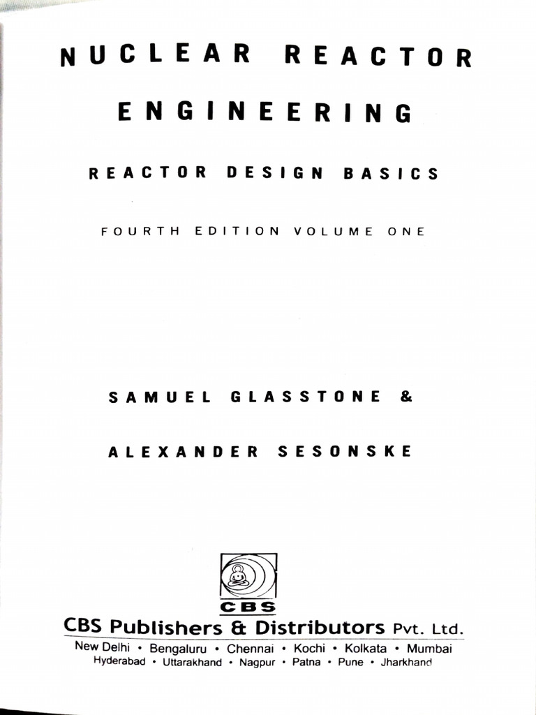 Nuclear Reactor Engineering | PDF