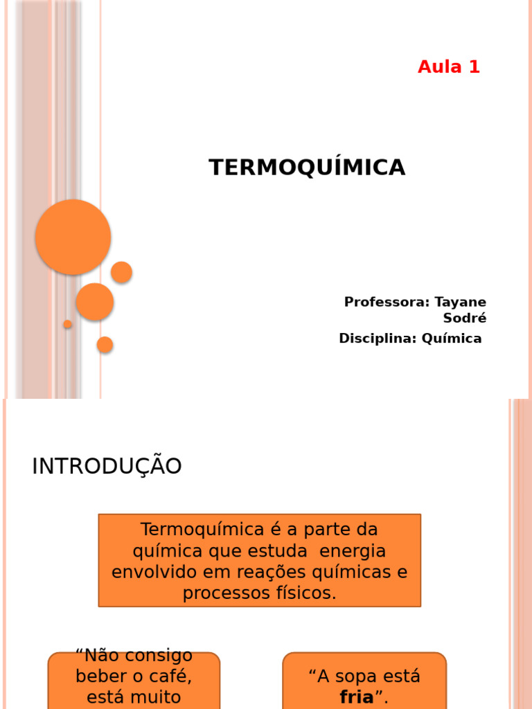 Termoquímica | PDF
