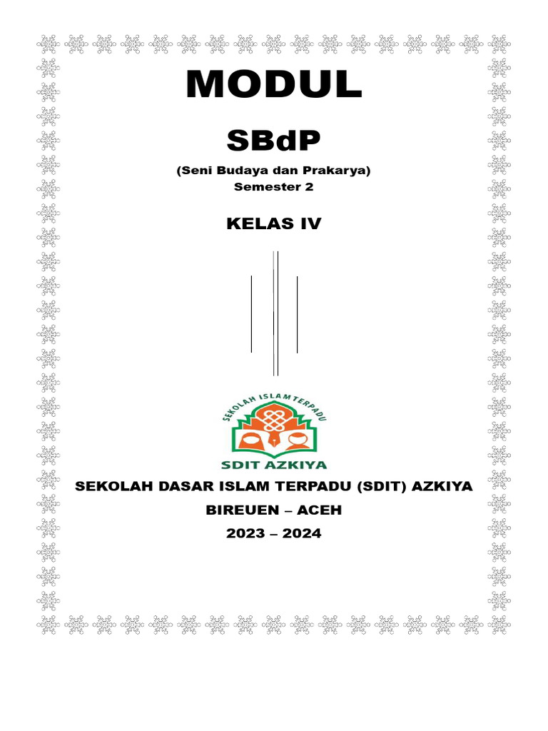 Modul SBDP SM 2 Terbaru | PDF
