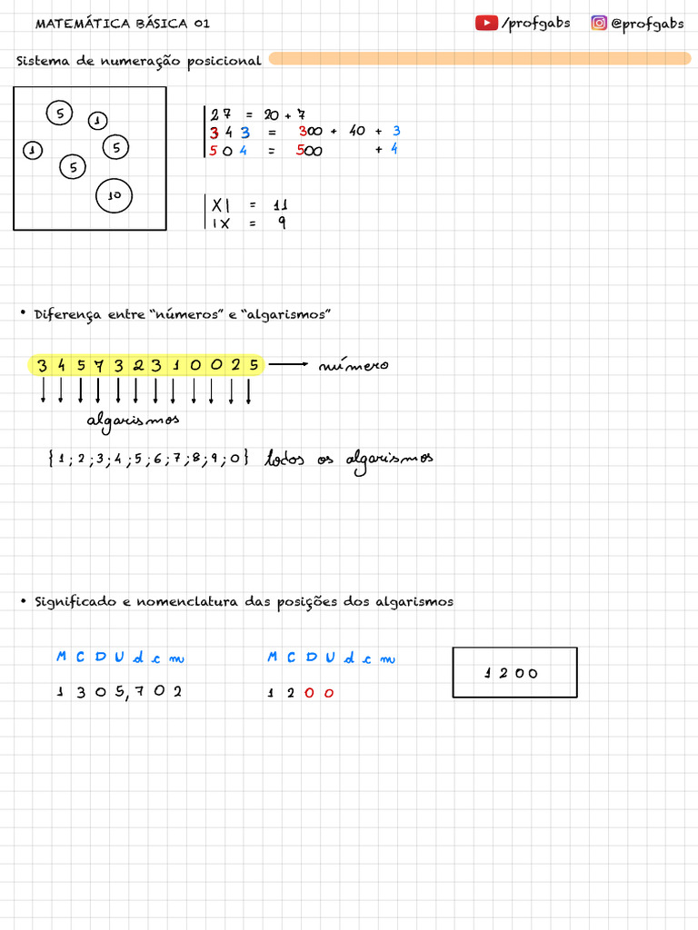 Matemática Básica 01 - Completa | PDF