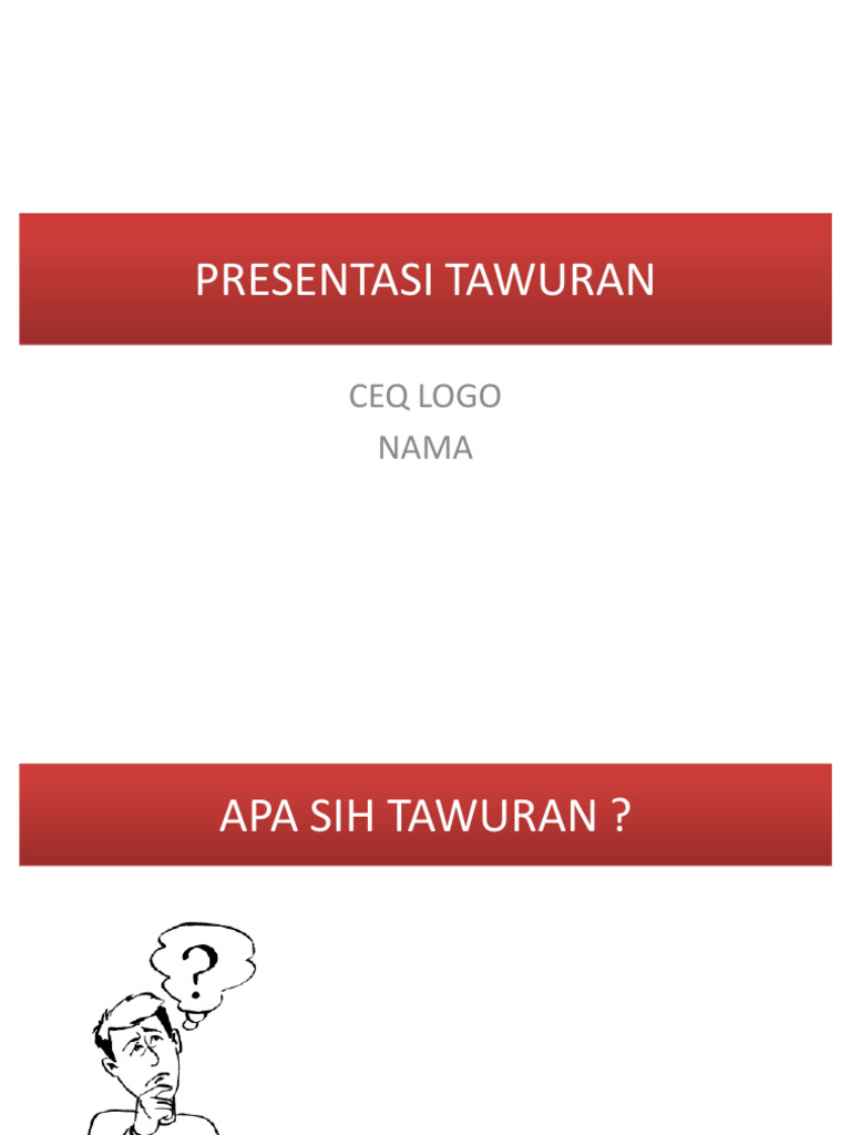 Tawuran | PDF