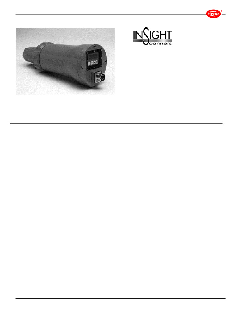 Finnish Insight Integrated Flame Scanner | PDF