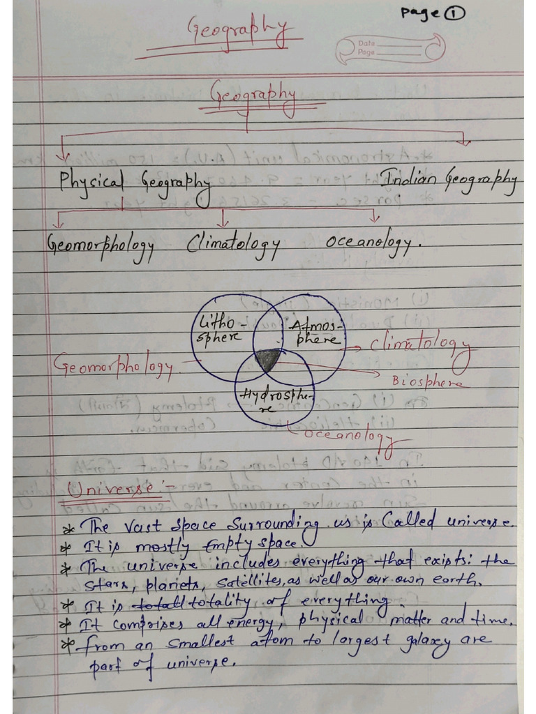 GEOGRAPHY (Geomorphology) | PDF