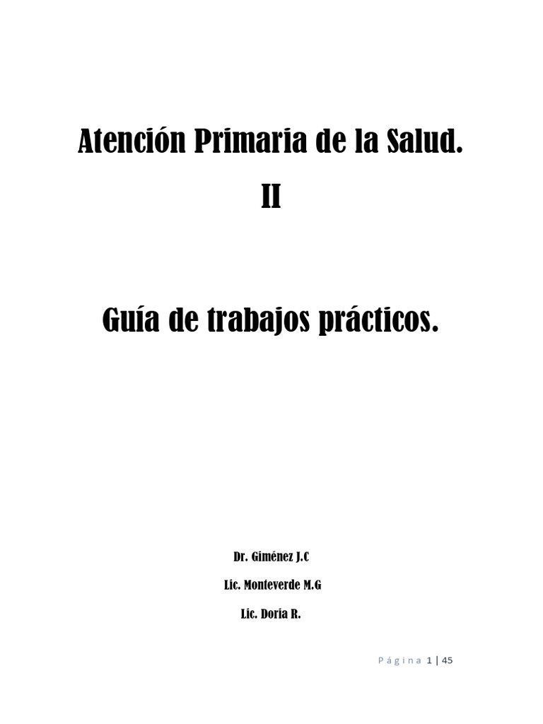 1.APS II. Guia de TP | PDF
