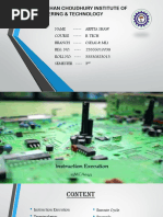 Flowchart For Instruction Cycle | PDF