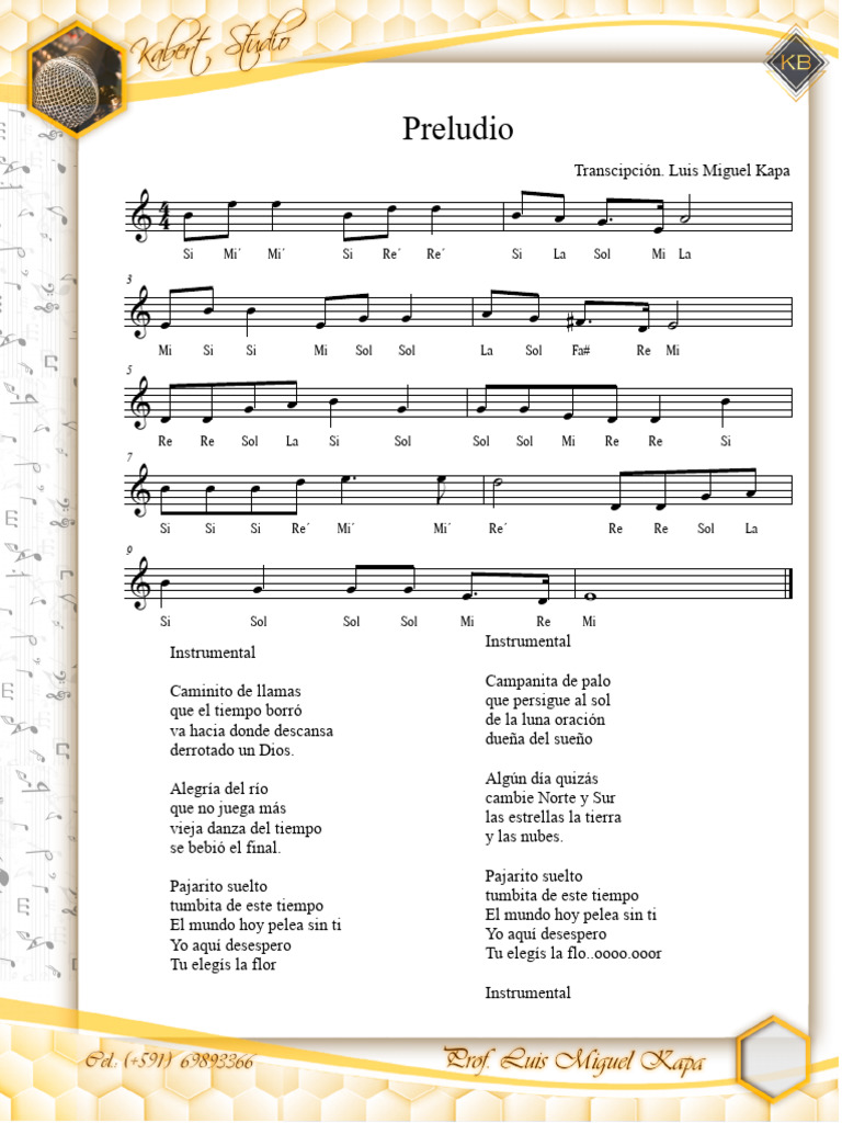 Preludio | PDF