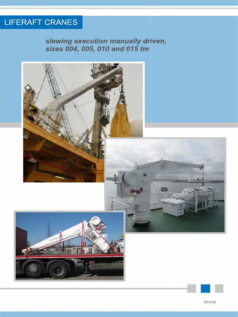 Datasheeft Liferaft Crane | PDF