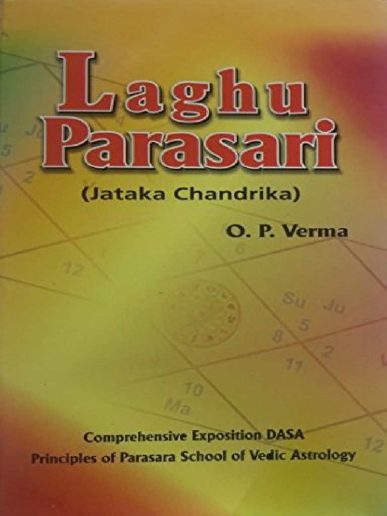 Laghu Parashari - O.P.verma | PDF