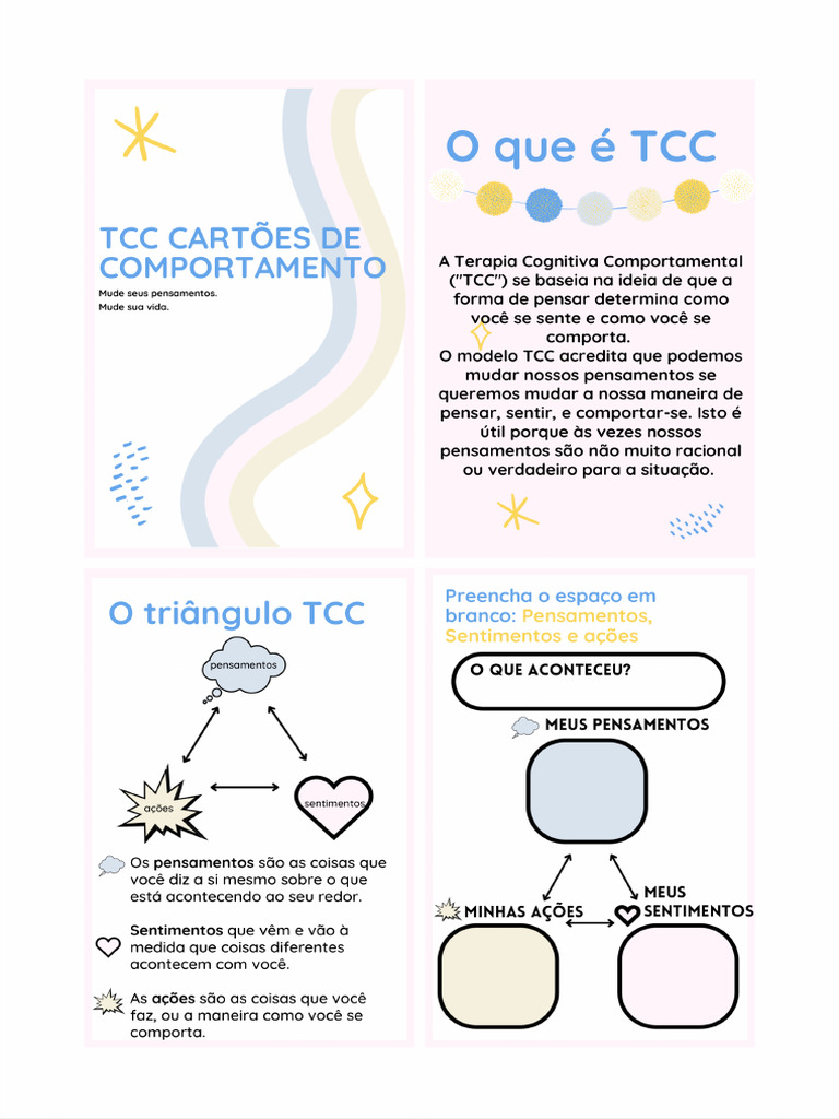Kit Tcc 1 Cartoes Para Impressao Pdf
