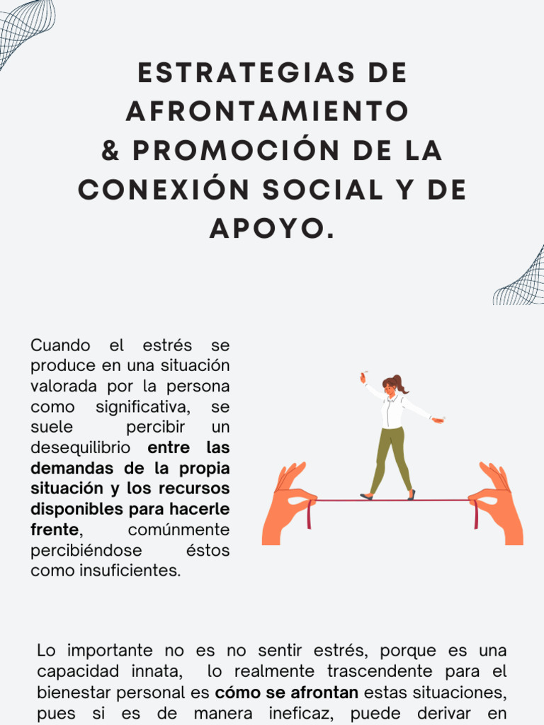 Estrategias de Afrontamiento | PDF | Las emociones | Estrés (biología)