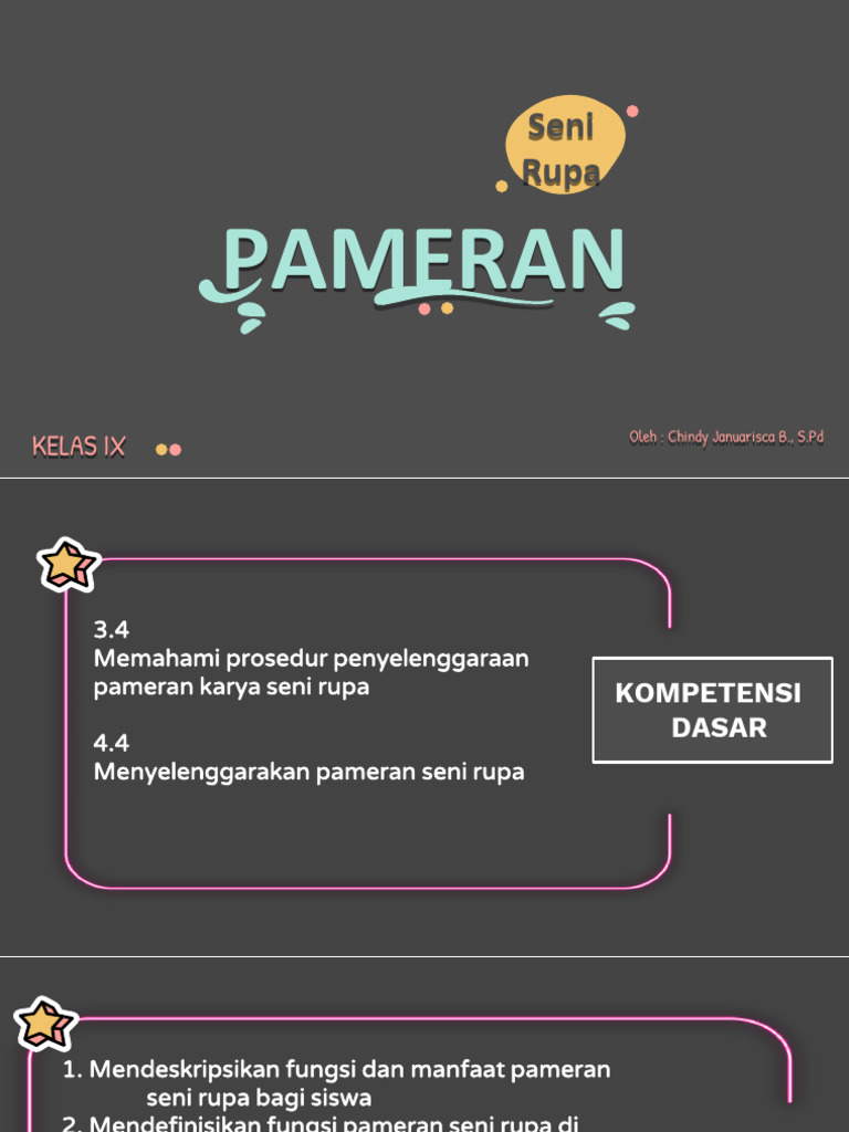 9 Bab 10 Pameran Fix | PDF