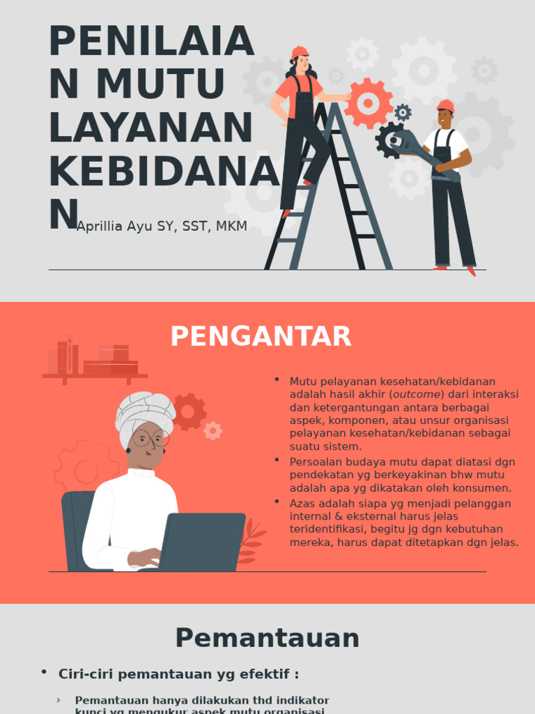 Penilaian Mutu Layanan Kebidanan | PDF