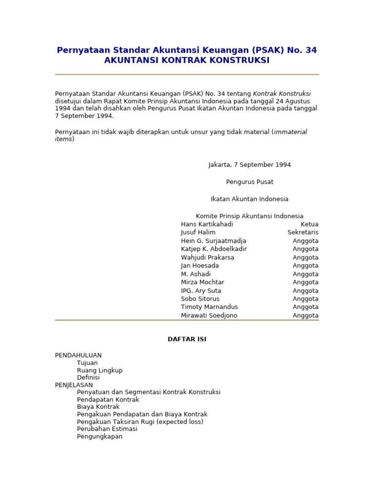 Psak 34 | PDF