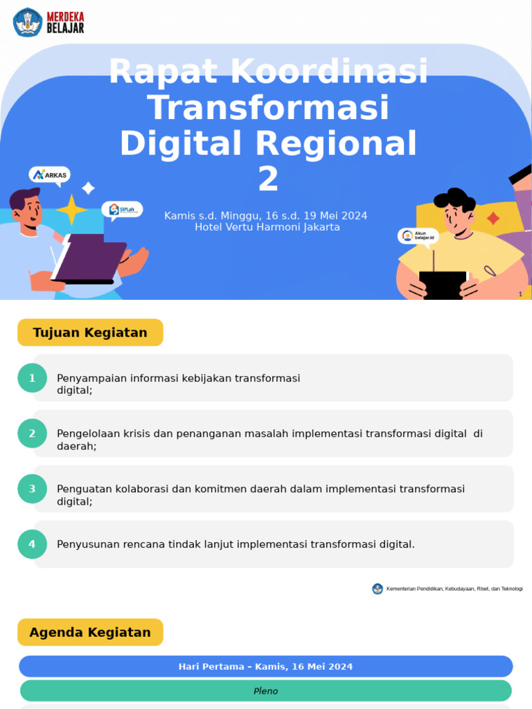 Penjelasan Teknis Rakor Transdigi Region 2 | PDF