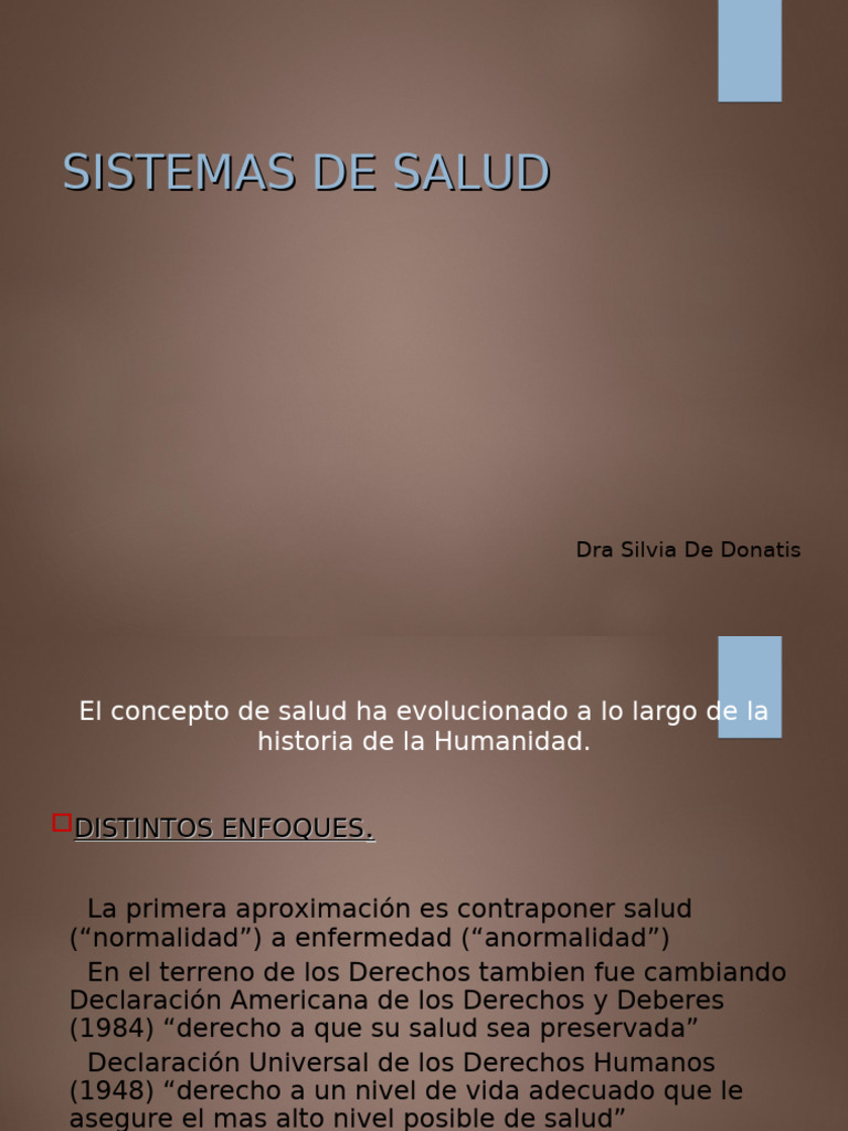 Sistema de Salud | PDF