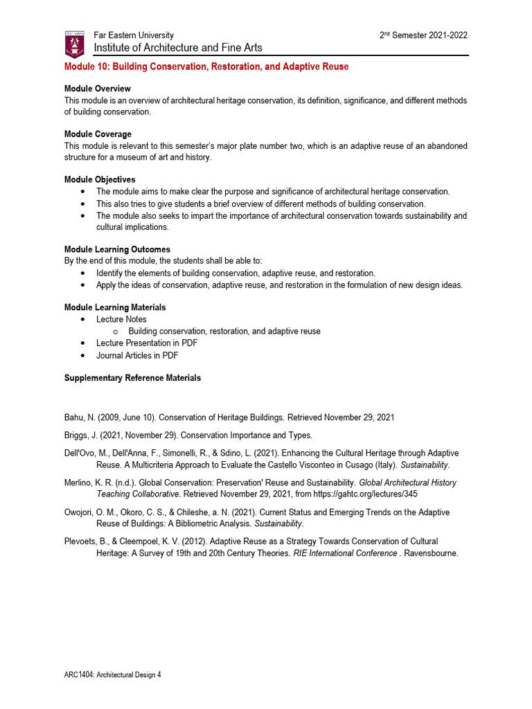 Building Restoration | PDF