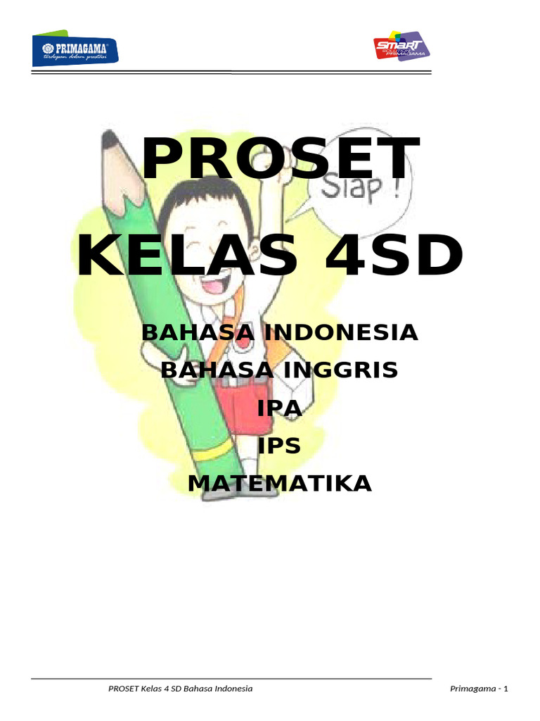 PROSET KELAS 4 SD Edit | PDF