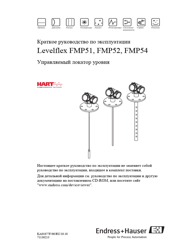 E - H Levelflex FMP54 - RU | PDF