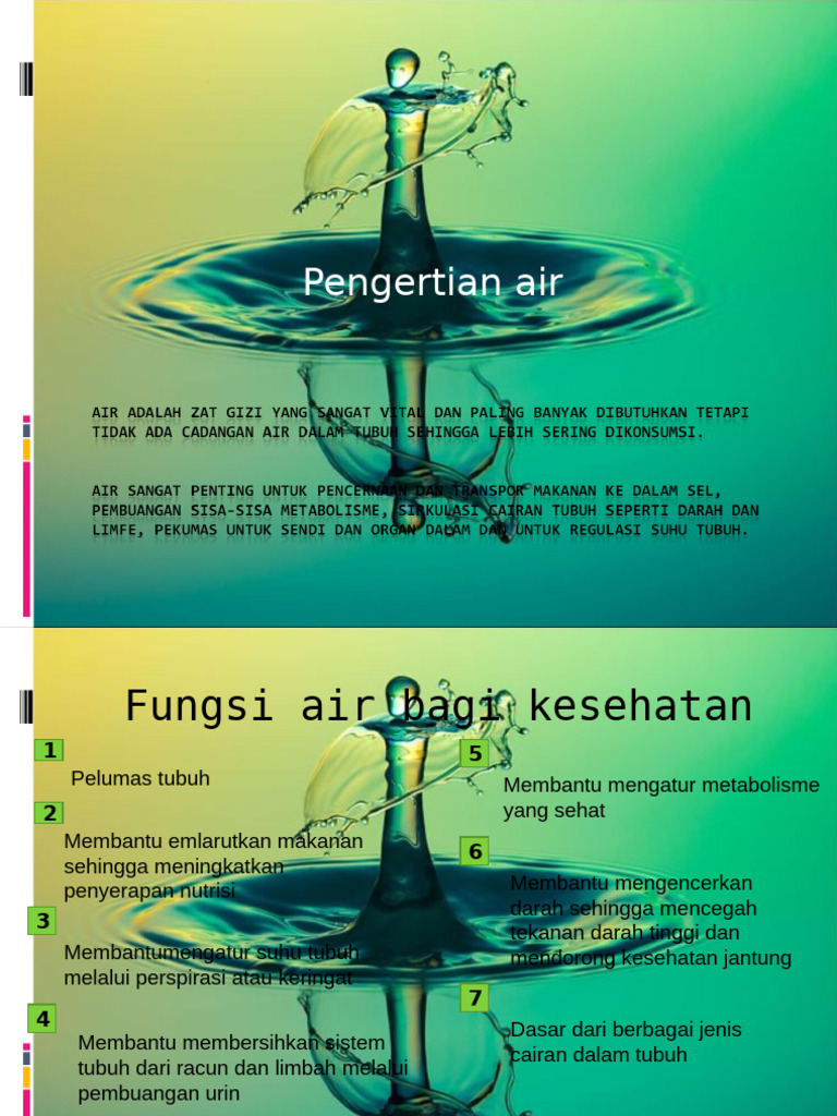Pengertian Air | PDF