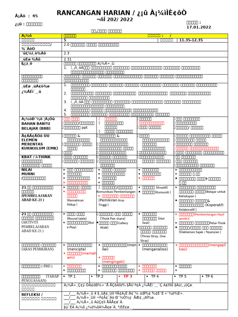 RPH MATHS Year 5 2021 12.01.2022 | PDF