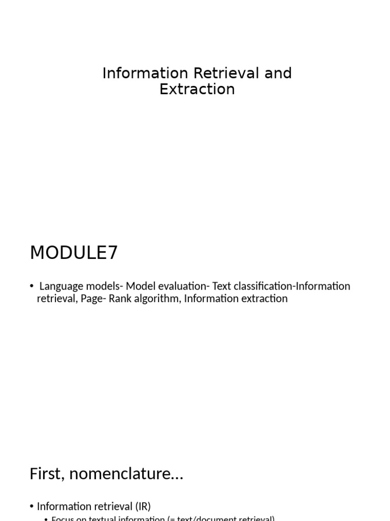 Module 7 | PDF