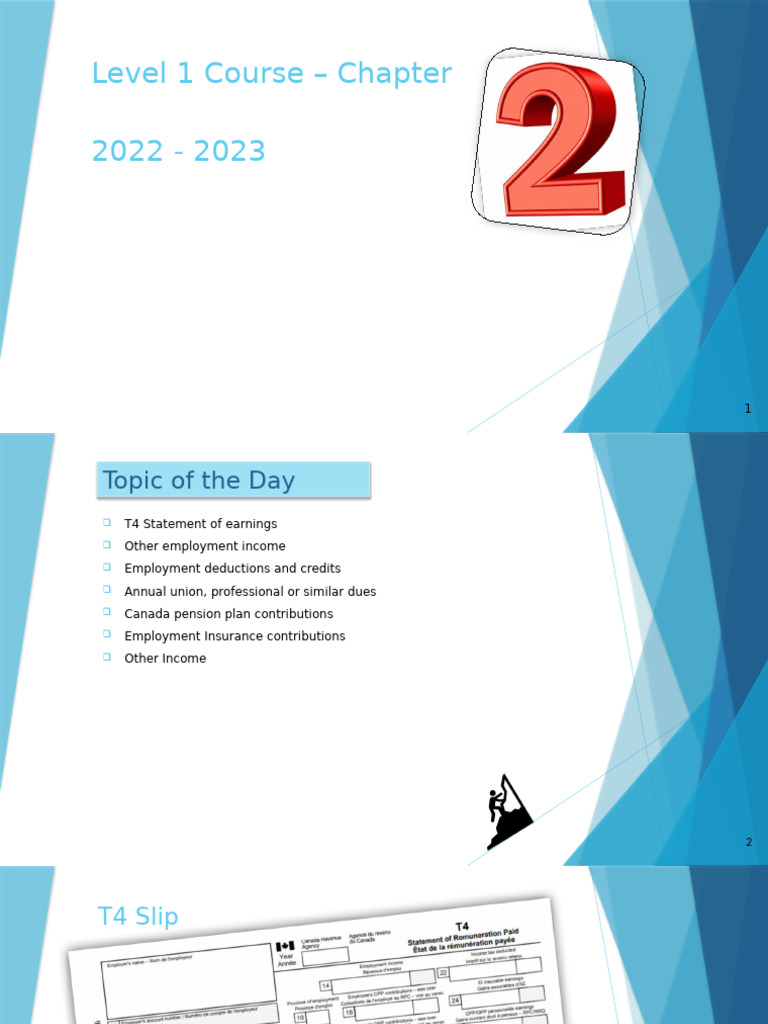 Level 01 - Chapter 2 | PDF | Payroll Tax | Career & Growth