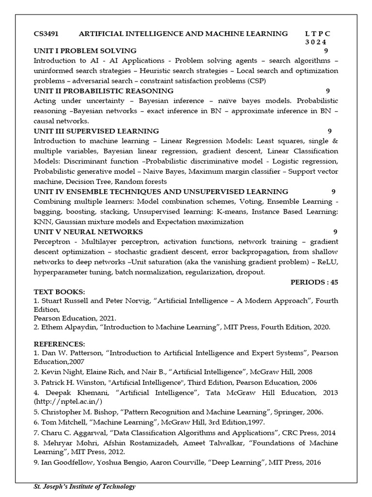 AI ML QB 2022 2023 FINAL | PDF