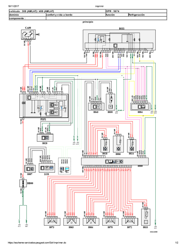 Peugeot 408 BSM & Bsi | PDF
