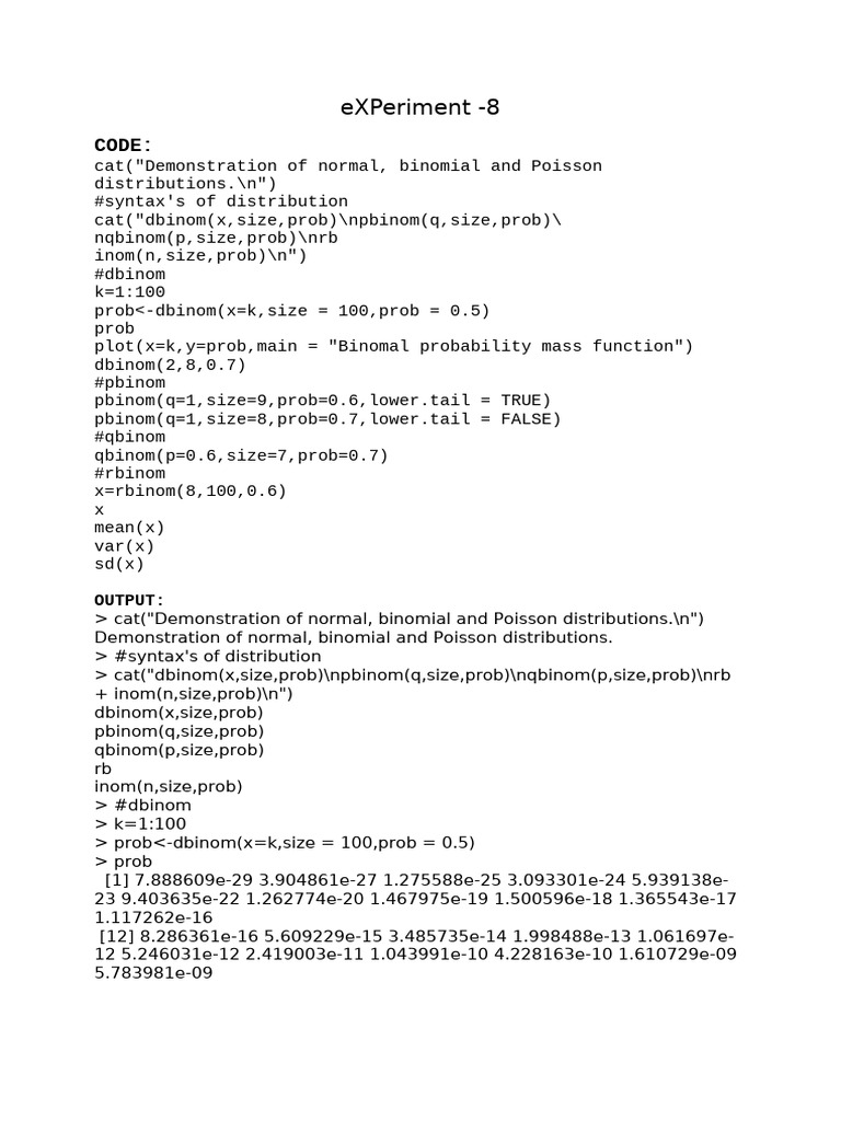 Exp 8 | PDF