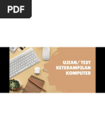 Latihan Soal Tes Komputer | PDF | Komputer