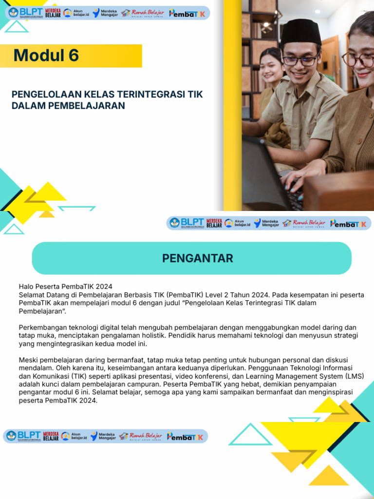 Paparan Modul 6 PembaTIK 2024 | PDF