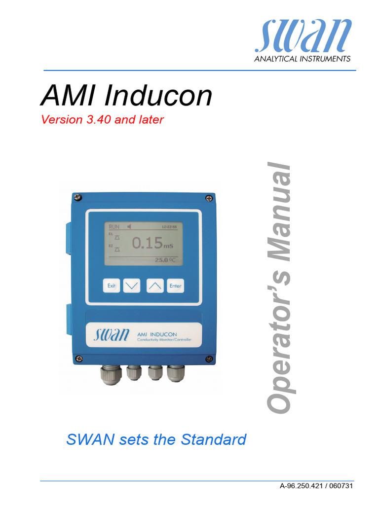 SWAN AMI - Inducon - OM - EN | PDF