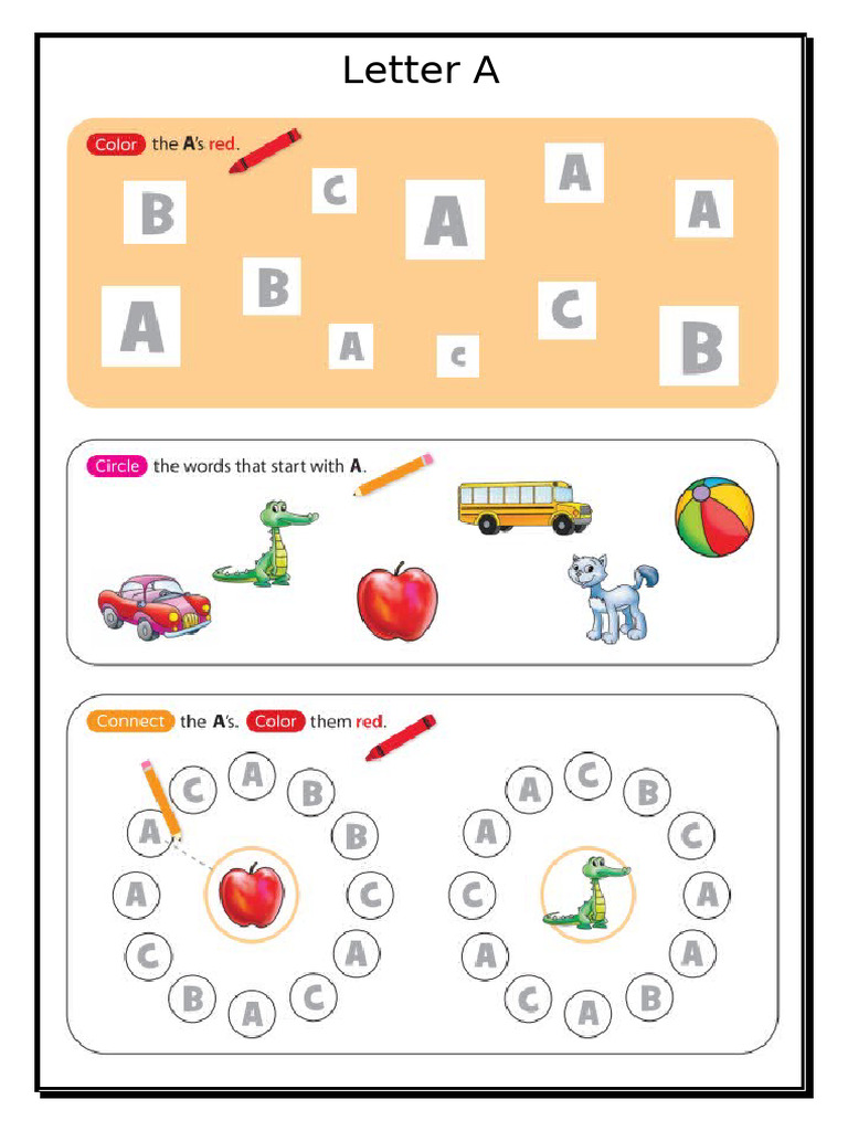 Alphabet (Extra Activities) | PDF