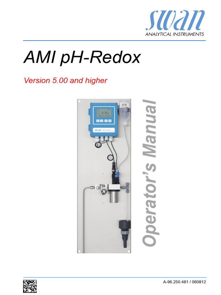 SWAN AMI - pH-Redox - OM - EN | PDF
