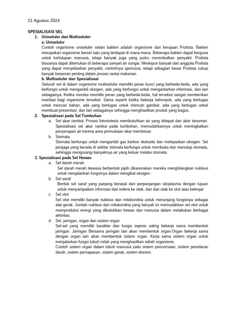 Rangkuman Spesialisasi VIII | PDF