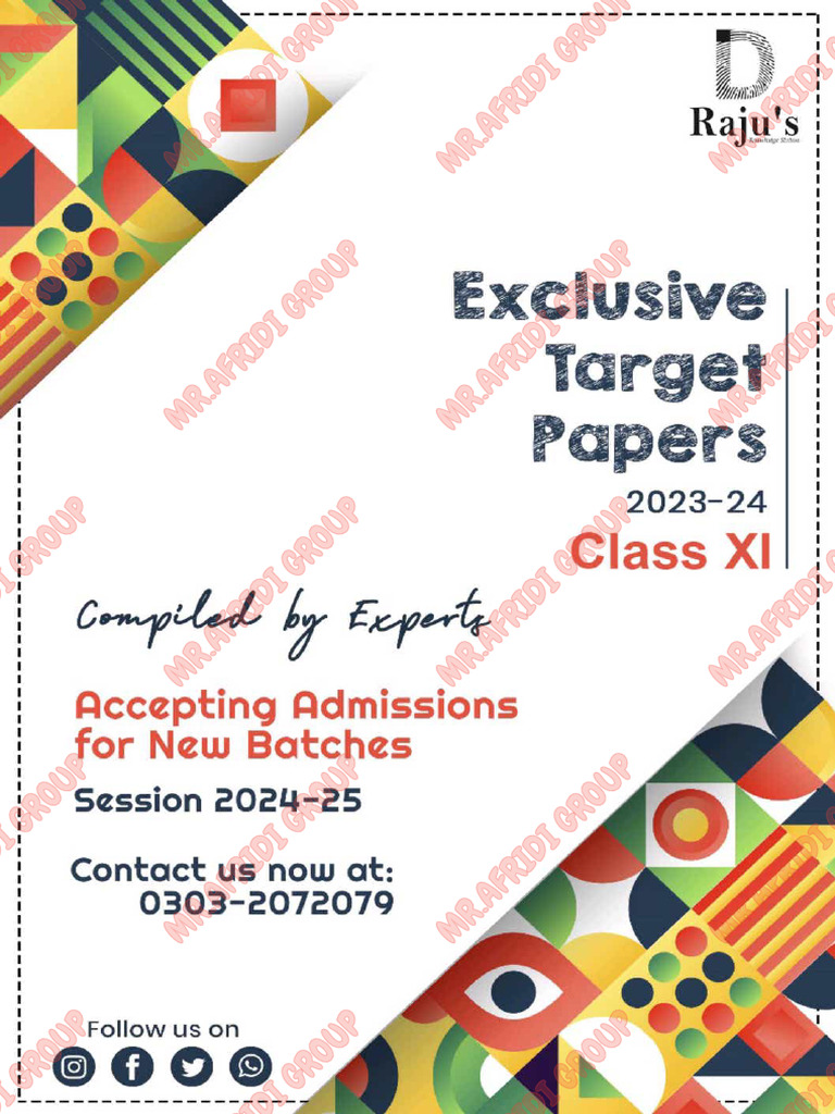 All Subject Guess Paper by D Raju | PDF