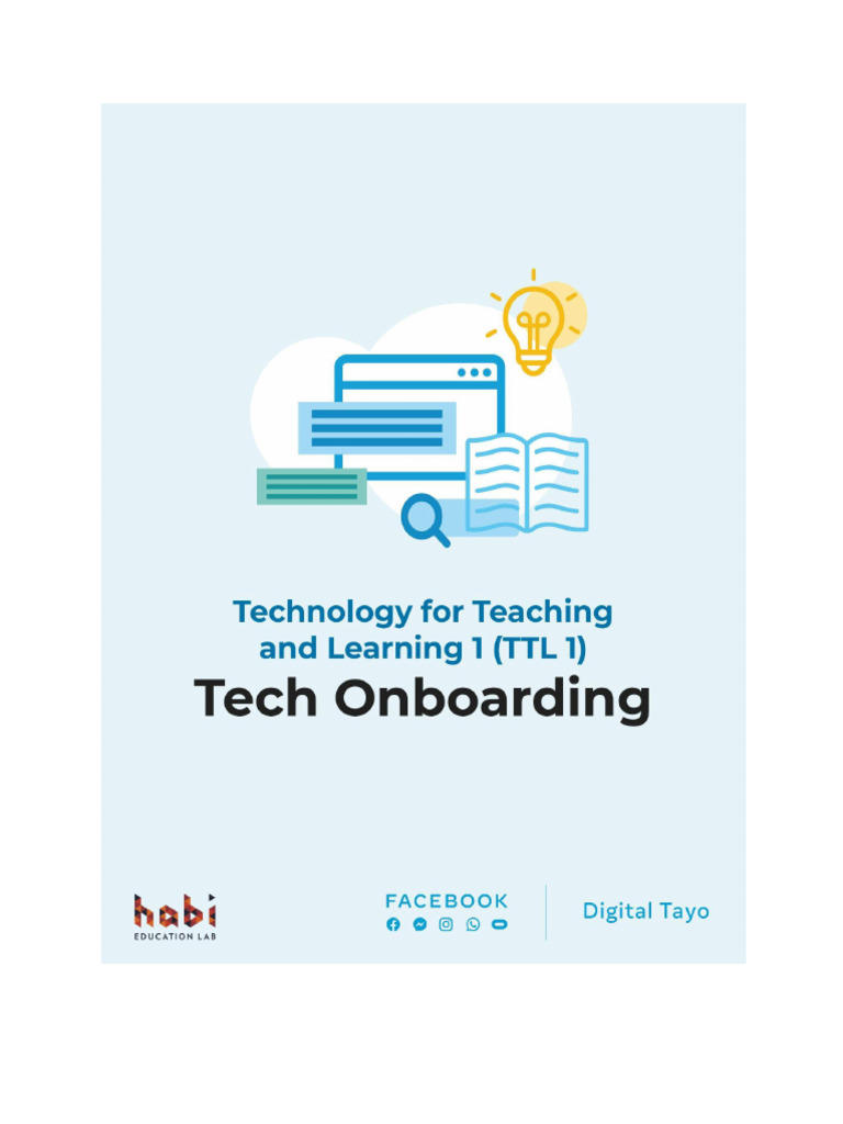 TTL1 Tech-Onboarding | PDF