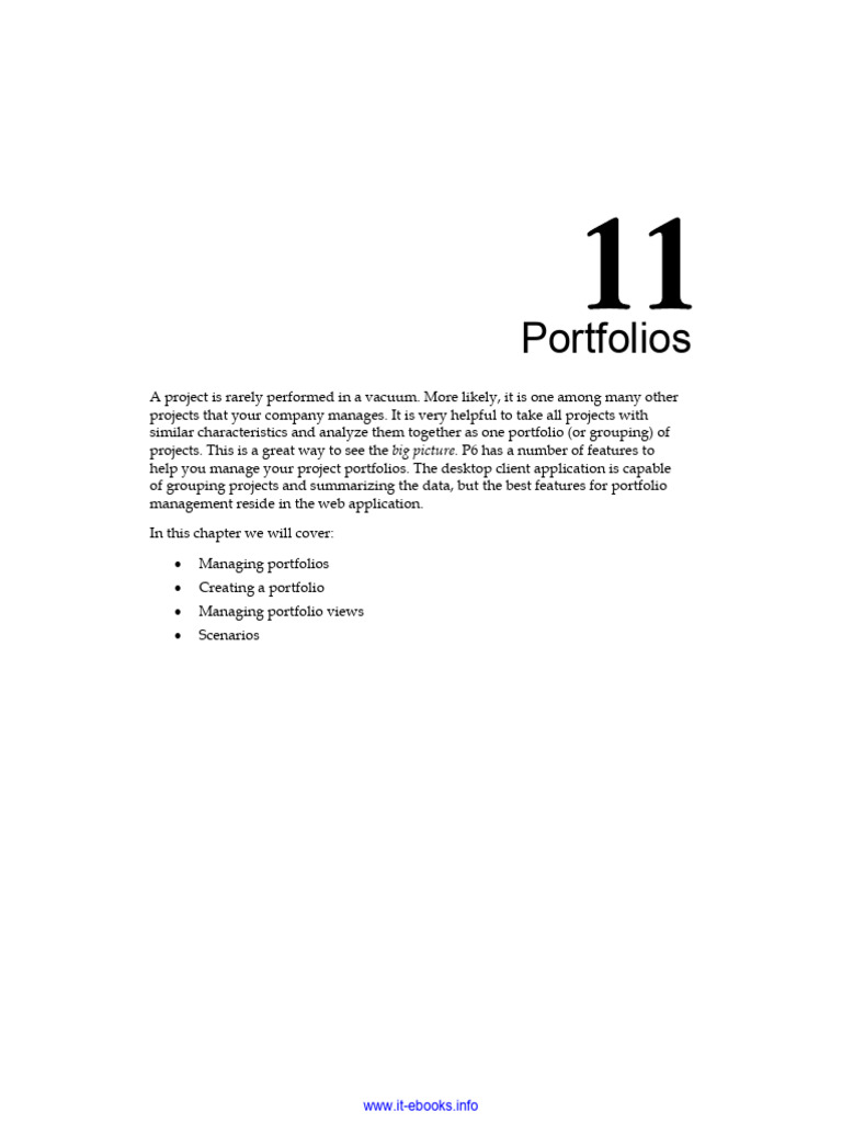 Project Portfolios | PDF