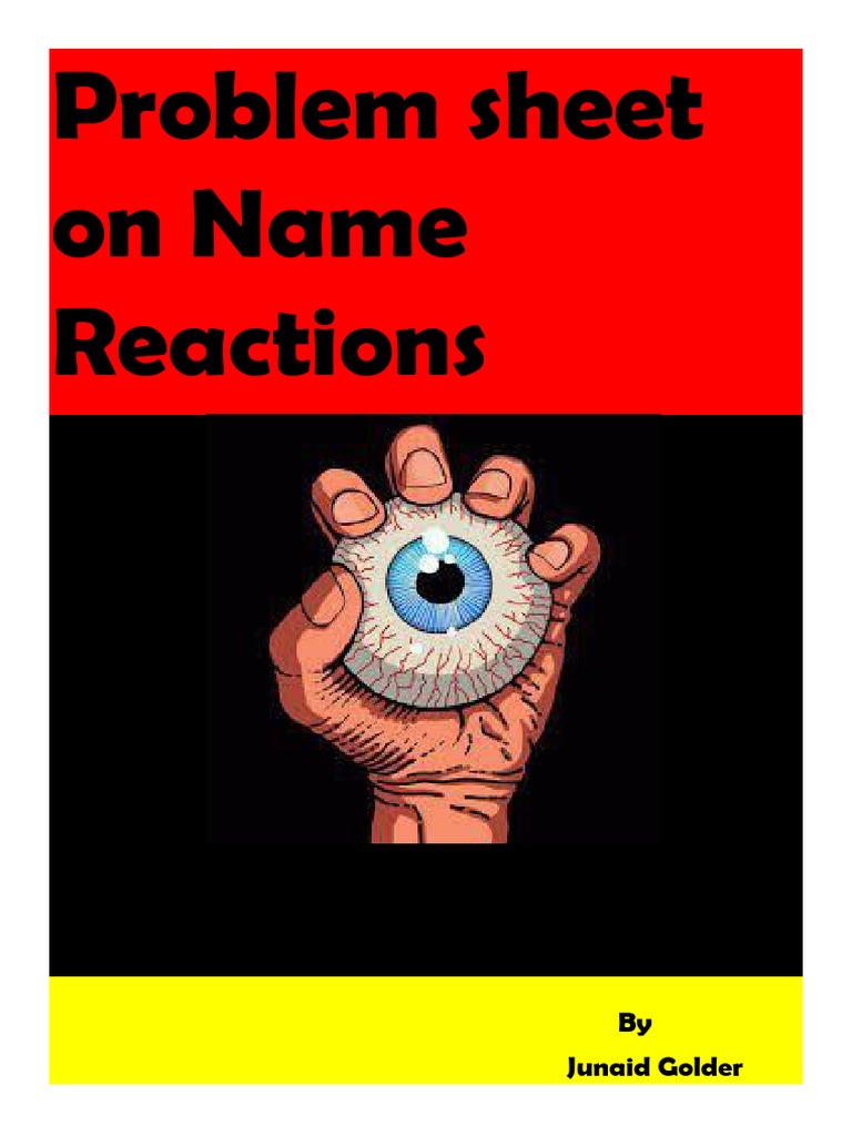 Name Reaction - Assignment Sheet - For Revision Classes | PDF | Alkane ...